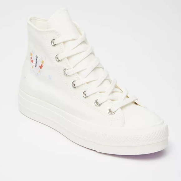 Converse | Shoes | Converse Chuck Taylor All Star Lift Butterfly Wings ...